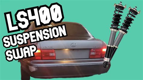 Ls400 Suspension Coil Swap Part 1 Fronts Youtube