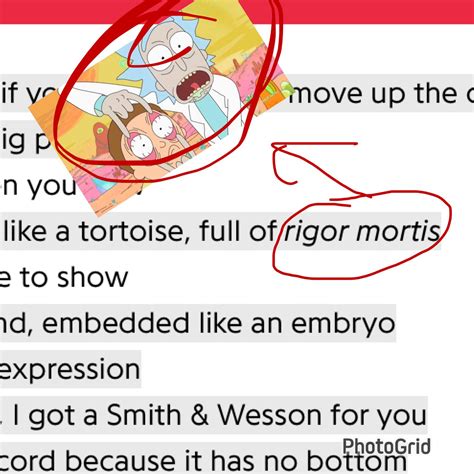 Rigor Mortis Rnamesoundalikes