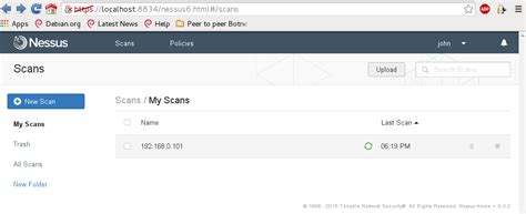 Installing Nessus In Kali Linux Pranshu Bajpai Amirootyet