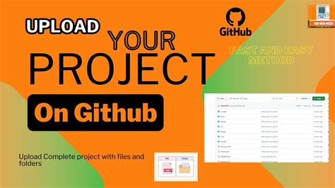 How To Upload A Project On Github Step By Step Guide Beginner
