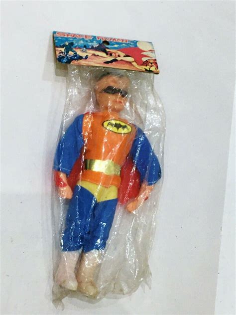 1960s Batman Knockoff Action Figure Mint In The Package Version 3
