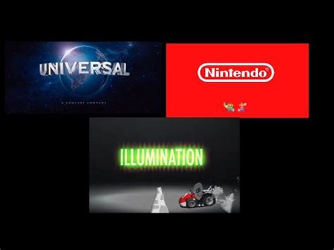 Universal Pictures Illumination Nintendo 2023 Logo Remake Youtube