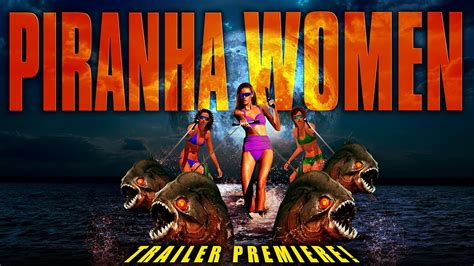 Piranha Women Trailer Premiere Carrie Overgaard Houston Rhines