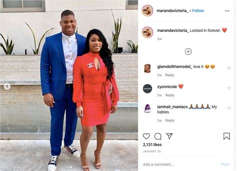Quinnen Williams Girlfriend Maranda Ross Bio Wiki