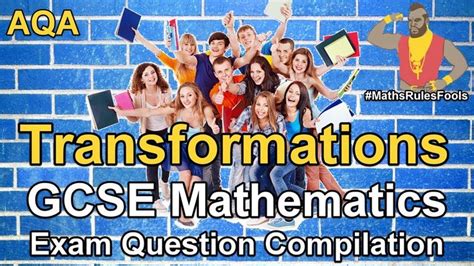 Aqa Gcse Maths Exam Questions Transformations Translation Rotation