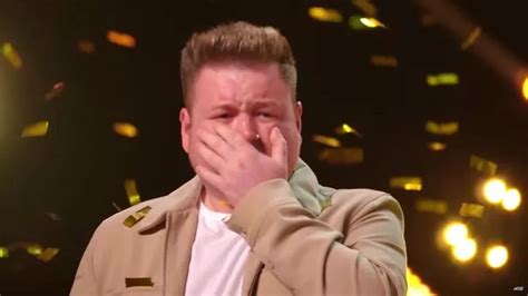Britains Got Talent Star Vinnie Mckee Burst Into Tears After
