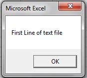 Excel Vba Reading Text Files Vba And Vb Net Tutorials Education And Programming Services