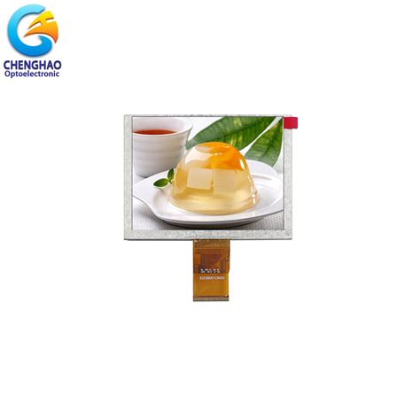 chinese manufacturer 24 bit rgb tft display 5inch 640x480 pixels color