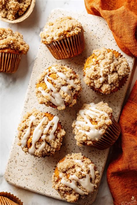 Pumpkin Coffee Cake Muffins