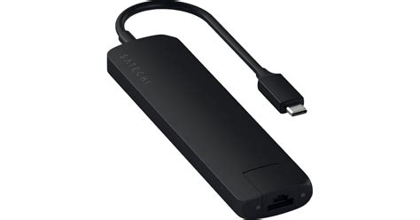 Satechi Slim Aluminum Usb Type C Multi Port Adapter V St Scma K