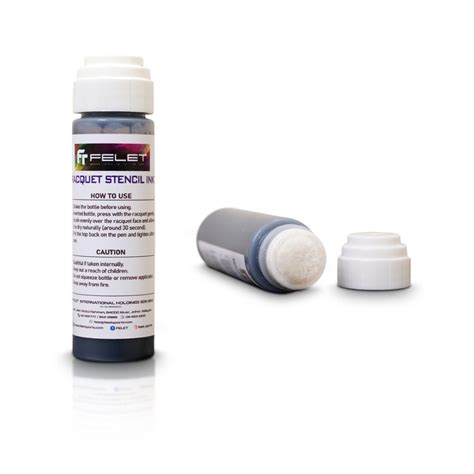 Felet Racket Stencil Ink Black Shopee Malaysia