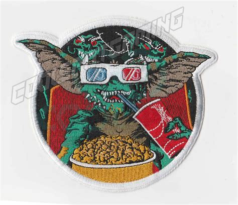Gremlins 3d Embroidered Patch Cool Spot Gaming