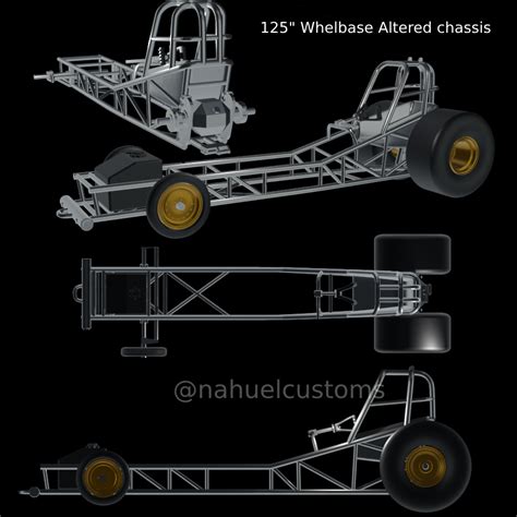 🖼️ 125 Whelbase Altered Chassis・ Stl File For ・cults