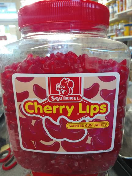 Squirrel Cherry Lips