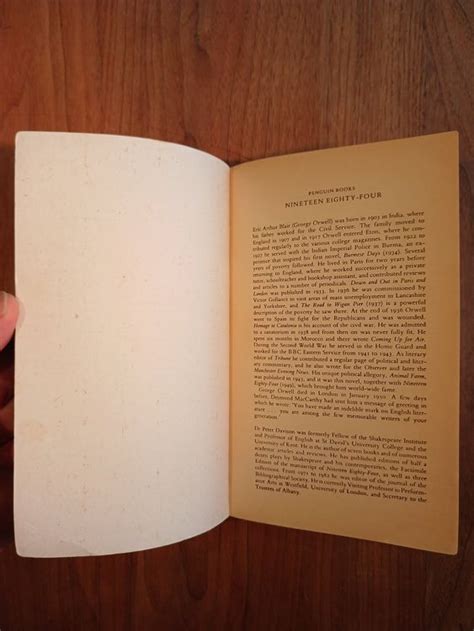 George Orwell 1984 Nineteen Eighty Four Penguin Books Gebraucht