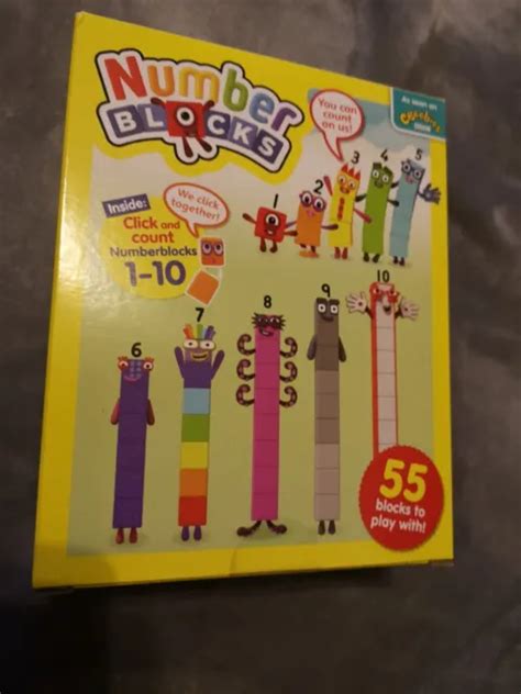 cbeebies numberblocks 1 10 number blocks 100 genuine new educational