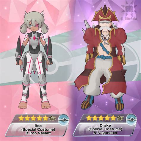 [pokemon] Pokemon Masters Special Costume Designs By Eliterobo On