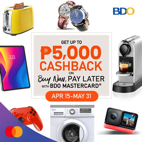 Bdo Unibank Buy Now Pay Later With Your Bdo Mastercard Facebook