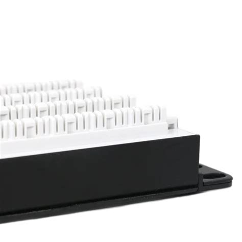 Full Loaded Patch Panel 48 Port Fiber Optic Network Patch Panel For Cable 48 Port Patch Panel