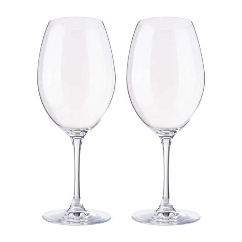 Plumm Crystal Wine Glasses Vintage Reda 2 Glasses Shopee Singapore