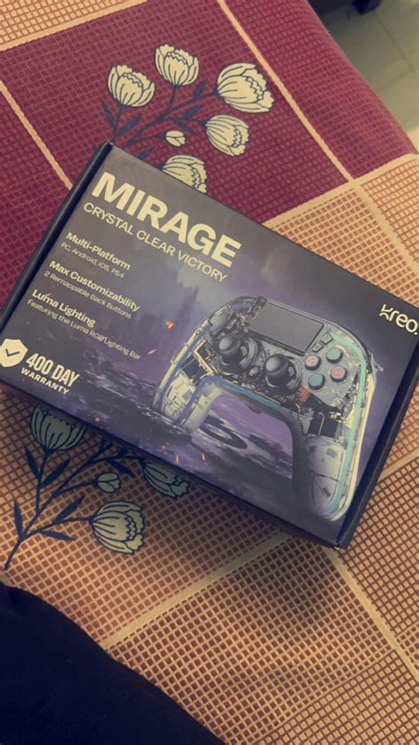 Mirage Wireless Rgb Gaming Controller Gamepad Kreo