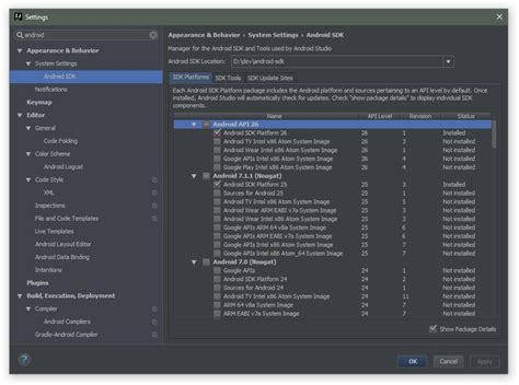 How Do I Install The Standalone Android Sdk And Then Add It To Intellij Idea On Windows Stack