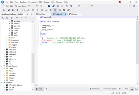 Mysql Insert Statement Inserting Rows Into A Table Devart Blog