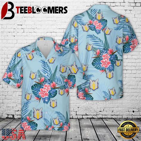 Us Army 17th Cavalry Regiment Unit Crest Summer Hawaiian Shirts Hoodie