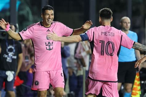 Messi Và Suarez Tỏa Sáng Inter Miami Vào Tứ Kết Concacaf Champions Cup
