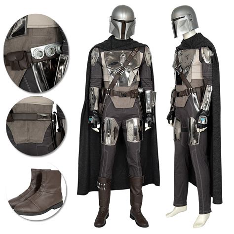 Mandalorian Costumes Movie Level Star Wars Cosplay Suits