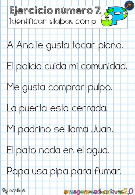 Cuaderno De Repaso SilÁbico Letras M P L Imagenes Educativas