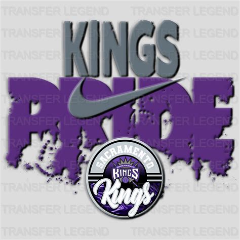Sacramento Kings Nba Kings Girl Dtf Iron On Transfer