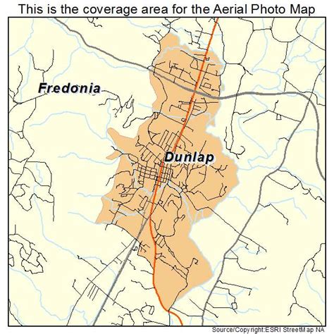 Aerial Photography Map Of Dunlap Tn Tennessee