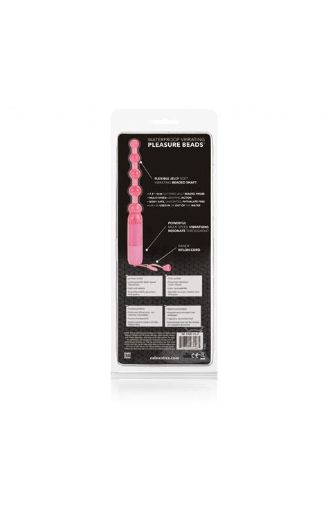 Vibrating Pleasure Beads Pink Se1329042