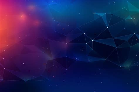 premium photo vector gradient network connection background