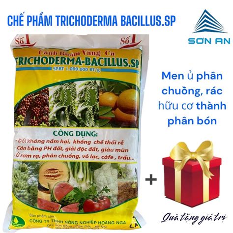 Trichoderma Bacillus Vàng 1kgqt Chế Phẩm ủ Phân Chuồng Rơm Rạ Rác Hữu Cơ Thành Phân Bón Hữu