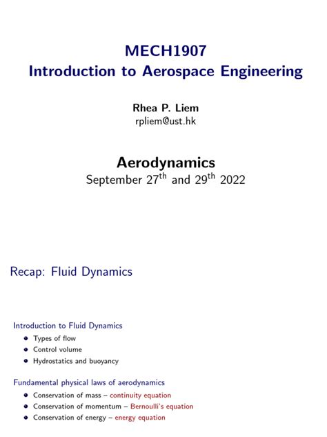 Introduction To Aerodynamics Principles Pdf Lift Force Airfoil