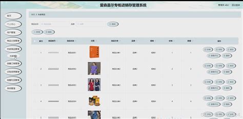Springboot爱森嘉尔专柜进销存管理系统a3c5y（程序源码数据库调试部署开发环境） Csdn博客