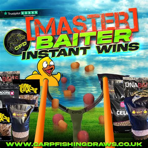 🍆🍆 The Master Baiter Win Bait Bundles Instantly 🍆🍆 Carp Fishing Draws