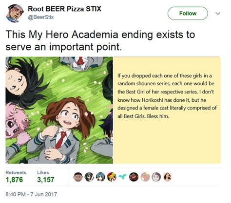 Best Girl The Series My Hero Academia Know Your Meme