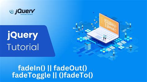 03 jquery tutorial for beginners fadein fadeout fadeto