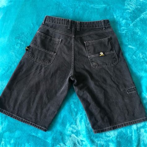 Lowrider Shorts Vintage Lowrider Jean Shorts Black Poshmark