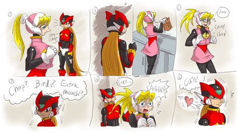 Megaman Zero Ciel Kiss
