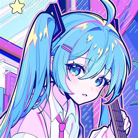 🍬 ִ Hatsune Miku ℘ Art ⋆͛ Иллюстрации арт Индейские символы Рисунки