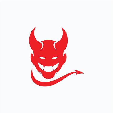 Devil Logo Symbol Vector Template 35833598 Vector Art At Vecteezy