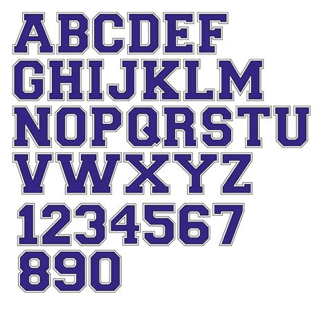 Freshman Varsity Style Svg Font Etsy