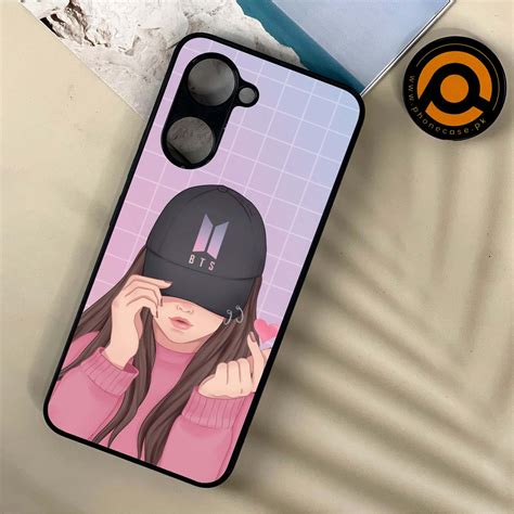 Vivo Y03 Anime Girls Series Premium Printed Metal Soft Bumper Shoc