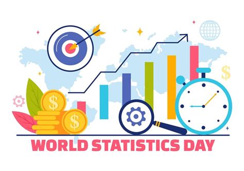 Premium Vector National Statistics Day Vector Illustration Featuring