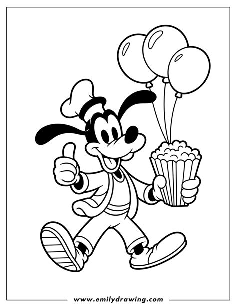 Goofy Coloring Pages Emily Drawing Goofy Coloring Pages Emily Drawing