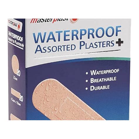 Assorted Waterproof Plasters 20s Boxed 12 Ss Convenience Distribution
